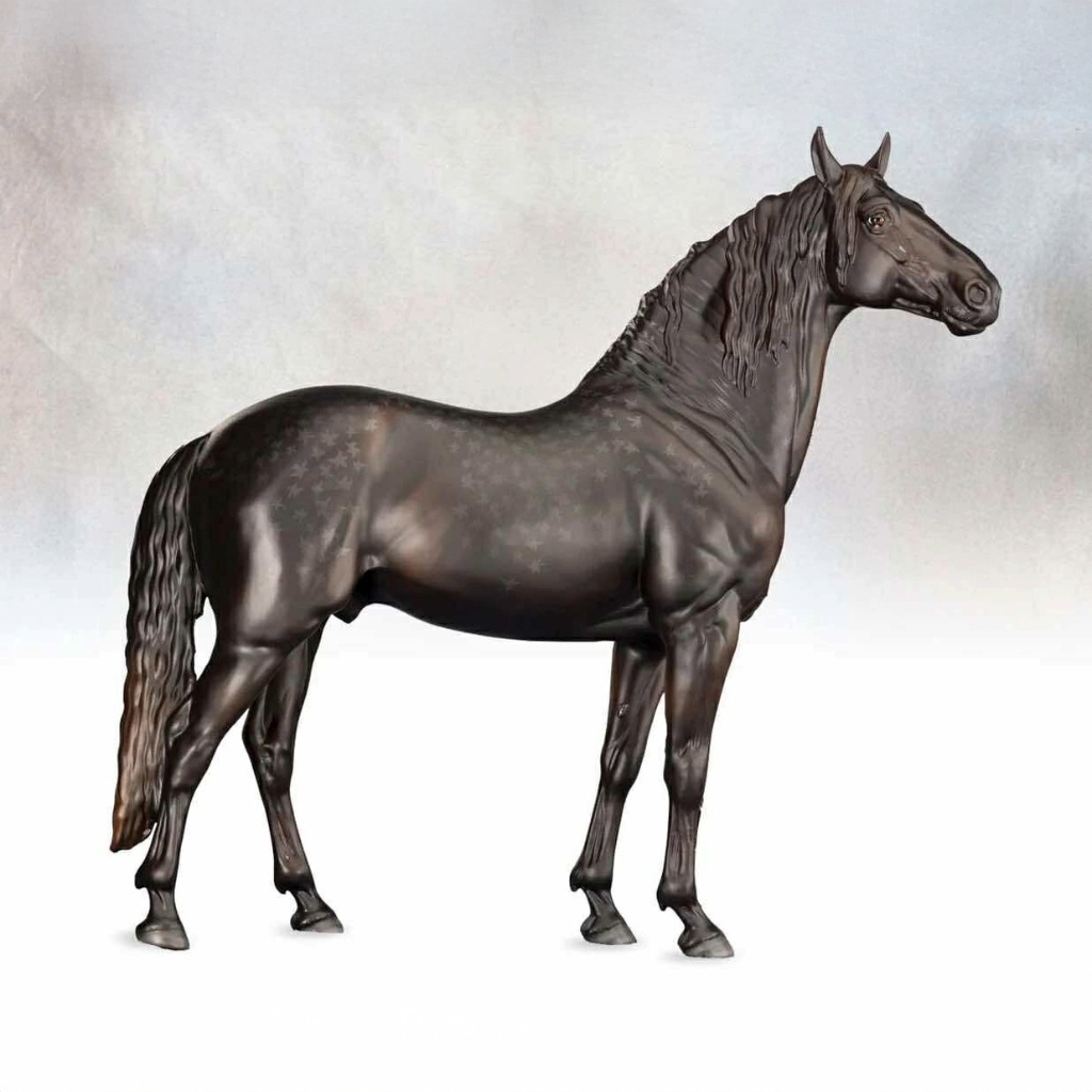 Breyer 'Cosimo' Murgese Stallion Premier Club Horse Matte – Pinehaven ...