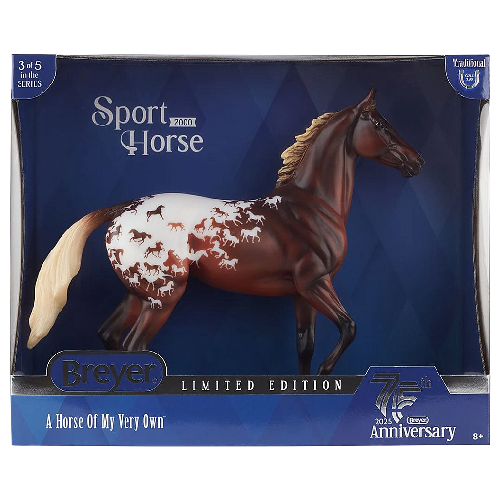 Breyer 75th Anniversary Sport Horse – Pinehaven Ponies