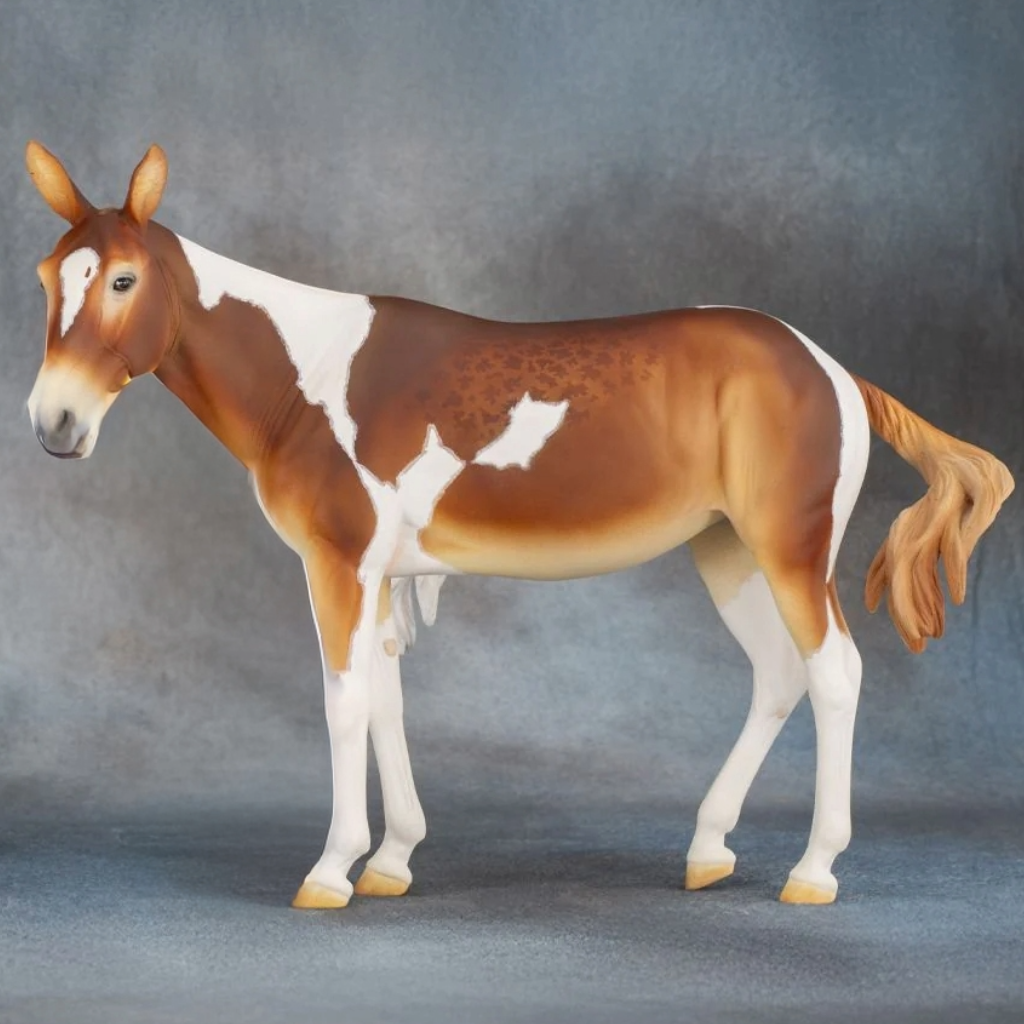Breyer 'Winnifred' Moly Mule Premier Club Horse Matte – Pinehaven Ponies