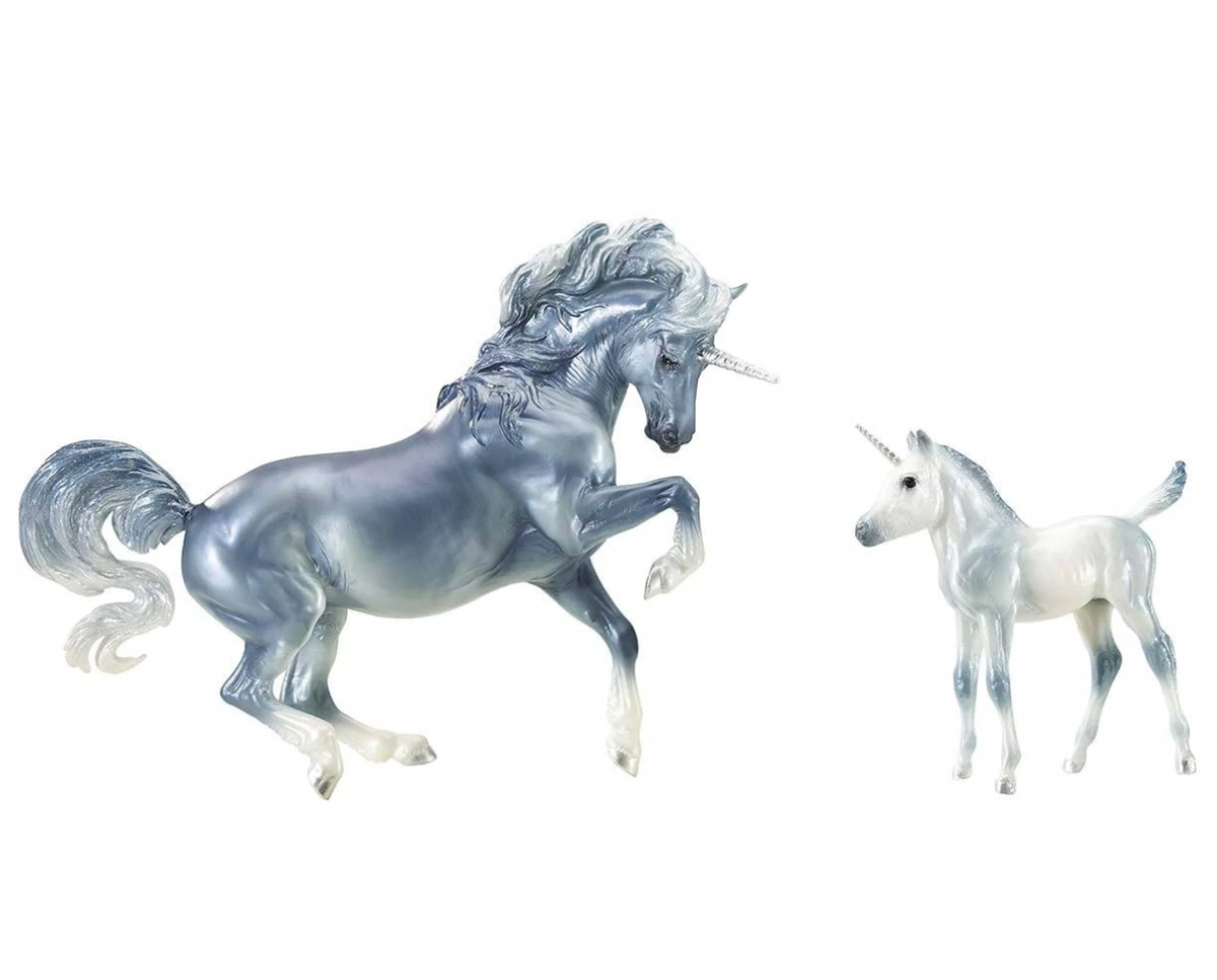 Breyer Cascade and Caspian Blue Unicorns – Pinehaven Ponies